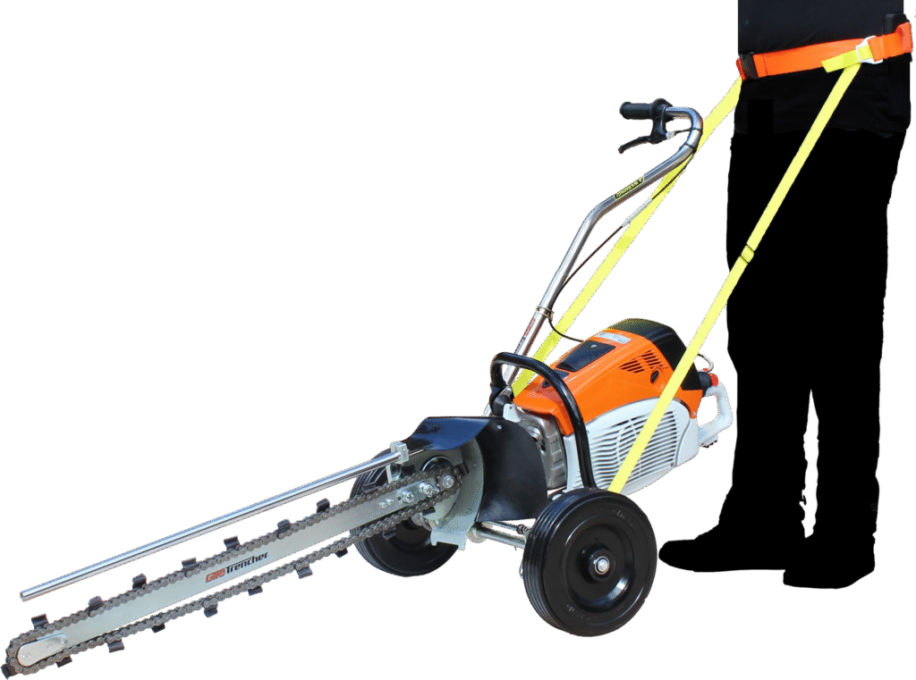 GeoTrencher – Mini Trencher – STIHL + GeoCart | GeoTrencher